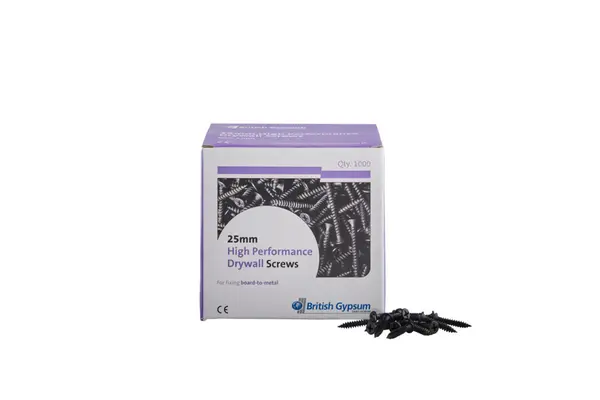 British Gypsum High Performance Screws 25mm | For Gyproc Habito ...