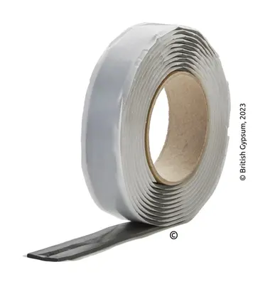 Gyproc FireStrip | Fire Gap Seal for Deflection Heads | British Gypsum