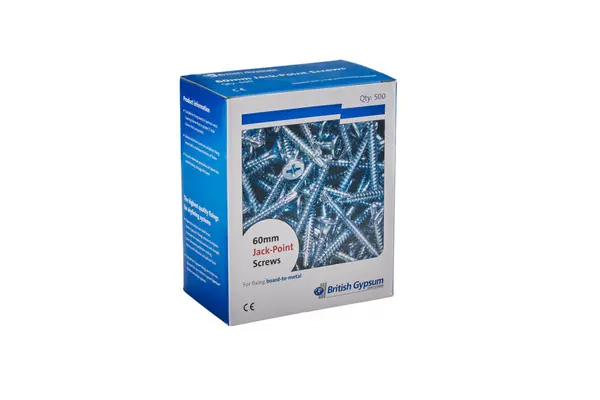 British Gypsum Jack-Point Screws 60mm | Self-drilling Drywall Screws ...