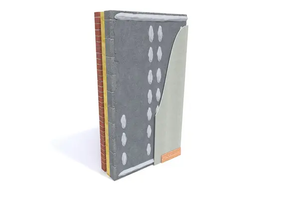 DriLyner Dab wall lining system | British Gypsum