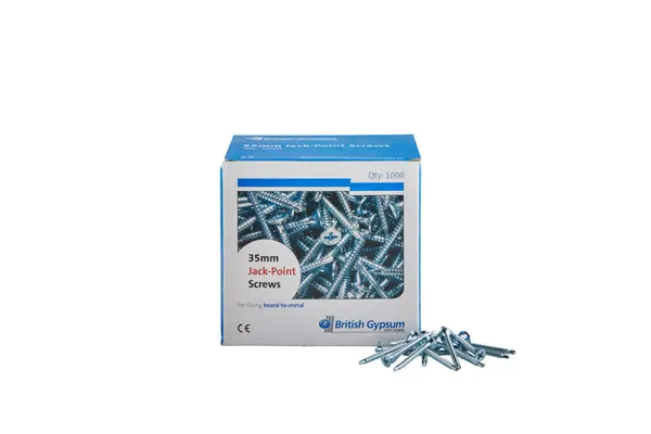 British Gypsum Jack-Point Screws 35mm | Self-drilling Drywall Screws ...