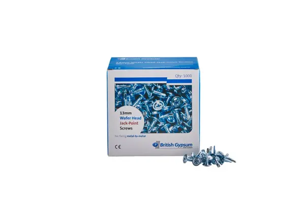 British Gypsum Wafer Head Jack-Point Screws 13mm | Self-drilling ...
