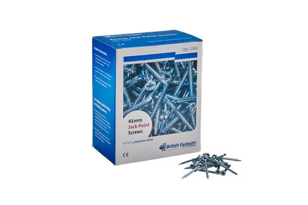 British Gypsum Jack-Point Screws 41mm | Self-drilling Drywall Screws ...