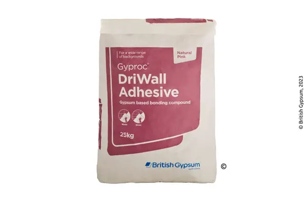 Gyproc DriWall Adhesive | Plasterboard Dot and Dab Adhesive | British ...
