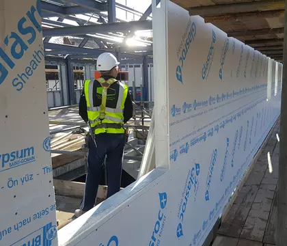 GypLyner Xternal - a full Saint-Gobain System | British Gypsum