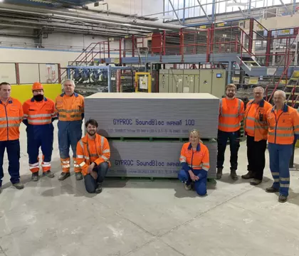 Gyproc SoundBloc Infinaé 100 | British Gypsum