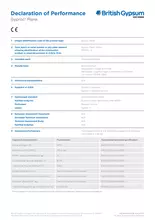 Gyproc Plank 19mm | Acoustic Plasterboard | British Gypsum