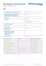 Gyproc WallBoard Ten 12.5mm | Robust Details Plasterboard | British Gypsum