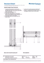 GypWall Single Frame Enhanced Internal Partition Systems | British Gypsum
