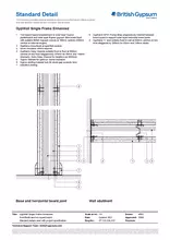 GypWall Single Frame Enhanced Internal Partition Systems | British Gypsum