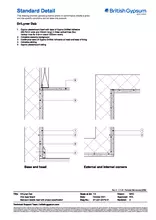 DriLyner Dab wall lining system | British Gypsum