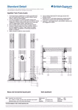 GypWall Twin Frame Audio Internal Partition Systems | British Gypsum