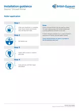 Gyproc Drywall Primer | For Plasterboard and Masonry | British Gypsum