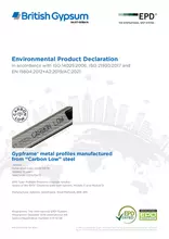 Gypframe MF6 Perimeter Channel | For Suspended Ceilings | British Gypsum