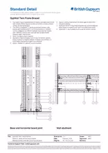 GypWall Twin Frame Braced Internal Partition Systems | British Gypsum