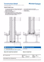 GypWall Single Frame Enhanced Internal Partition Systems | British Gypsum