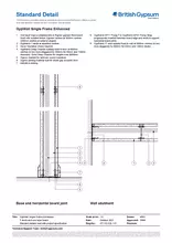 GypWall Single Frame Enhanced Internal Partition Systems | British Gypsum