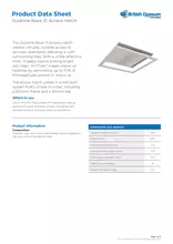 Gyptone Base 31 Access Hatch | White Suspended Ceiling Hatch | British ...