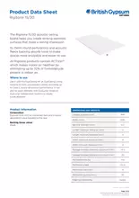 Rigitone 15/30 | Strong Acoustic Ceiling Board | British Gypsum