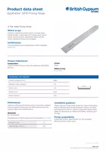 GypWall Single Frame Internal Partition Systems | British Gypsum