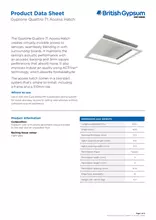 Gyptone Quattro 71 Access Hatch| Acoustic Suspended Ceiling Board ...