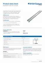 GypLyner Independent Wall Lining System | British Gypsum