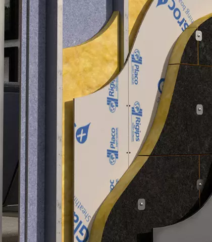 Through-Wall infill SFS systems | British Gypsum